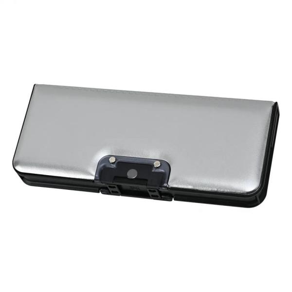 在庫状況：お取り寄せ/お届け：2〜3週間/◆細めから太めの鉛筆(※7〜8mm)に対応の鉛筆ホルダー(7本)◆フタを閉めると自動でロック!中身の飛び出しを防ぐ◆力が弱い低学年でも開け閉めしやすい/[CF500SV]