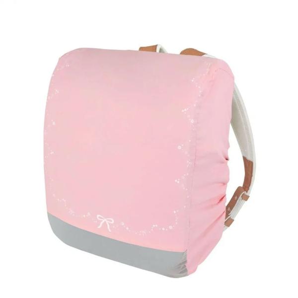 在庫状況：お取り寄せ/お届け：2〜3週間/2026年03月 発売/◆ランドセルを雨から守るランドセルカバー◆車のライトに反射して光るリフレクター付◆撥水加工生地/[ST527PK]