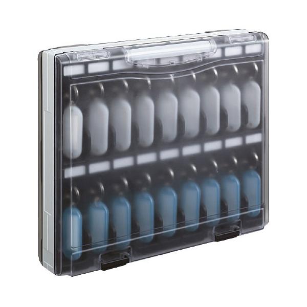 在庫状況：お取り寄せ/お届け：1〜2ヶ月/※画像はイメージです。◆両面使えて収容力UP!取っ手付きで持ち運びやすいダブルタイプ◆キャビネットや引き出しにスッキリ収まるサイズ◆ワンタッチで着脱ができ移動時にも脱落しない新開発クリップを使用・鍵...