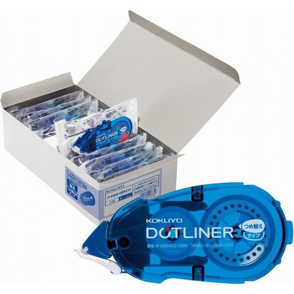 在庫状況：お取り寄せ/2008年02月 発売/◆テープのりのヘビーユーザーにおすすめ 簡易包装仕様の10個セットです/[タD40008NX10]