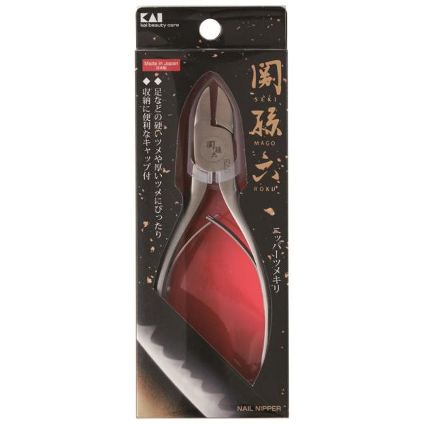 在庫状況：お取り寄せ/3日〜4日で出荷/◆足の硬いツメに適したニッパータイプのツメキリ。◆ダブルスプリングタイプで収納キャップ付き。/[HC3535]