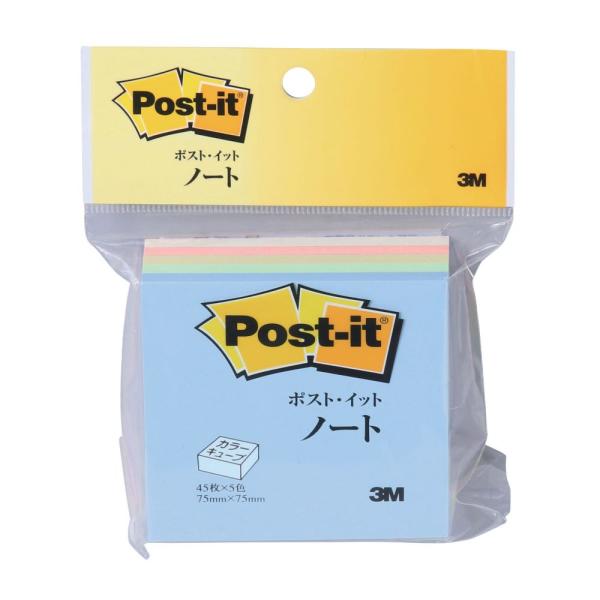 在庫状況：お取り寄せ/お届け：2〜3週間/◆オフィスの定番、ポスト・イット 通常粘着ふせん/粘着メモ。◆くり返し貼ったりはがしたりでき、相手をいためません。◆カラフルな色が入った多色パックです。◆水分散性粘着剤を使用しています。/[CP33]