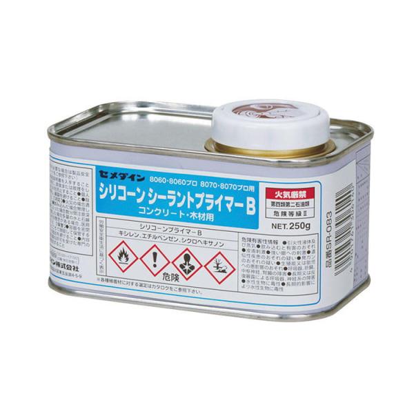 在庫状況：お取り寄せ/7日〜10日で出荷/◆シリコーンシーラント8060、8070シリーズの接着性をアップさせる専用プライマーです。◆施工前に刷毛で均一にもれなく塗布して下さい。◆多孔質部材向け。/[SR083セメダイン]