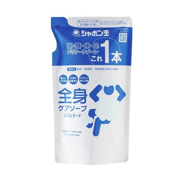 在庫状況：在庫あり/※仕様及び外観は改良のため予告なく変更される場合がありますので、最新情報はメーカーページ等にてご確認ください。頭・顔・体・足・デリケートゾーン全部これ1本”全身ケアソープバブルガード”◆頭・顔・体・足・デリケートゾーン全...