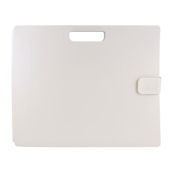 在庫状況：お取り寄せ/◆蛇腹形状なのでワンアクションで中身を取り出すことができ、使用後は閉じるだけで片付けが完了します。◆内側のポケットの高さを低くしているので中身が分かりやすいです(※インデックスシール付きで分類できます)。◆持ち手がつい...