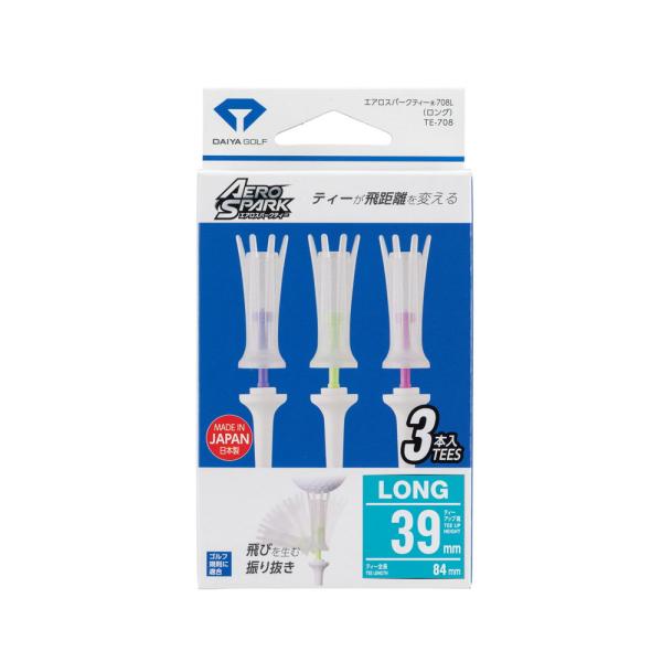 在庫状況：在庫僅少/◆首振り機能でインパクト時の抵抗が少なく、振りぬきやすいゴルフティー◆ロングタイプ◆地上高39mm/[TE708]