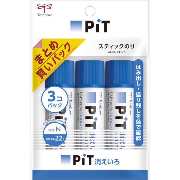 在庫状況：お取り寄せ/お届け：2〜3週間◆ブルーの強力スティックのり。ブルー発色で塗ったところがひと目でわかります。◆塗って青色、乾けば無色◆強力・スピード接着/[HCA322]