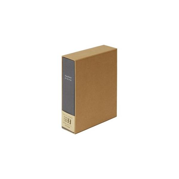 在庫状況：お取り寄せ/◆『閲覧性×収納』折りたたみアルバム。見開いて8枚の写真が一度に見られる。布表紙タイプ。/[アTPL161N]