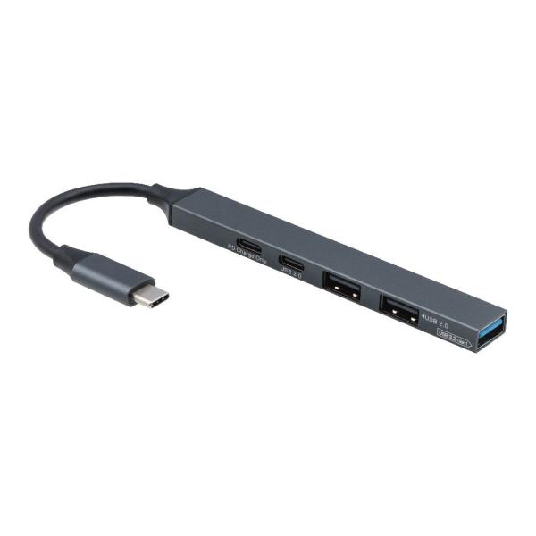 在庫状況：在庫僅少/2025年01月 発売/本製品をUSB充電器に接続して使用しないでください。iPhone、iPadはType-C搭載機器でお使いいただけます。◆【極薄】持ち運びしやすい極薄極細で強靭なアルミボデイのUSBハブ◆【変換】T...