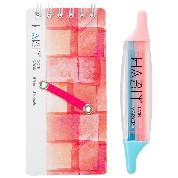 在庫状況：お取り寄せ/2019年09月 発売/◆月や日付を書く習慣化したいことを書く達成したらマーカーでチェック◆教科と学習内容を書いて勉強の記録をつけられます。(1ブロックで1週間)復習欄付きで2色マーカーを活かしたカラフルな記録ができま...