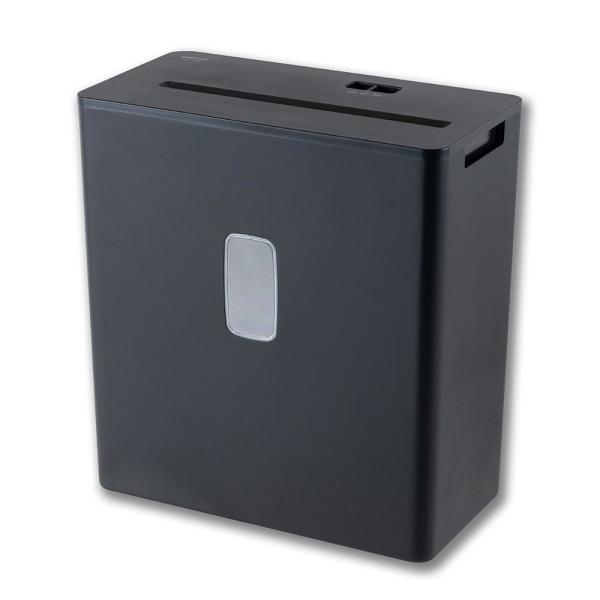 在庫状況：お取り寄せ/◆裁断音が静かで、裁断くずがたくさん入るハイセキュリティタイプのマイクロカットシュレッダ/[HES109BK]