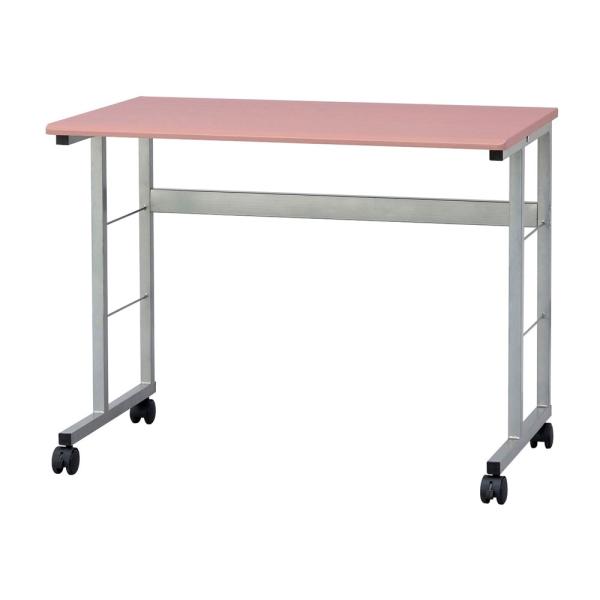 在庫状況：お取り寄せ/お届け：約1週間/※お客様ご自身での組立になります。◆ワークデスクやホビーデスクにピッタリなデスクです。◆キャスター付で移動もカンタンです。◆ベーシックなワイド90cmタイプ。/[HEC9060NM]