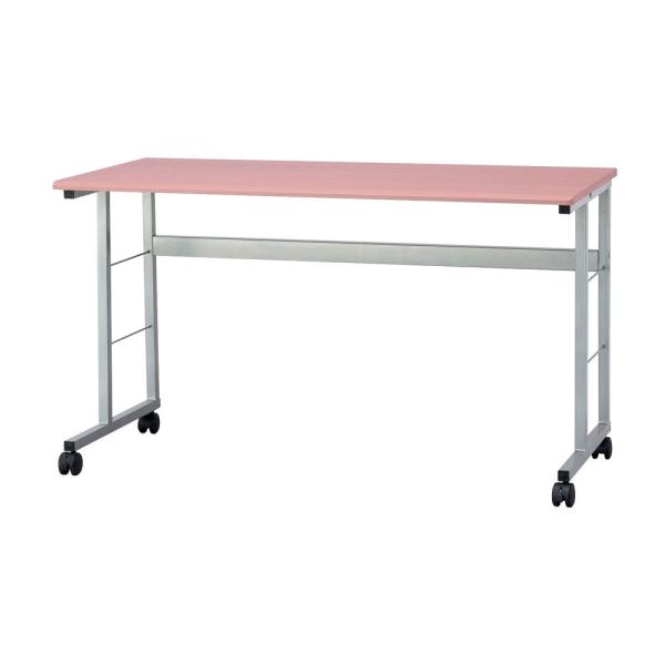 在庫状況：お取り寄せ/お届け：約1週間/※お客様ご自身での組立になります。◆ワークデスクやホビーデスクにピッタリなデスクです。◆キャスター付で移動もカンタンです。◆広く使えるワイド120cmタイプ。/[HEC1260NM]