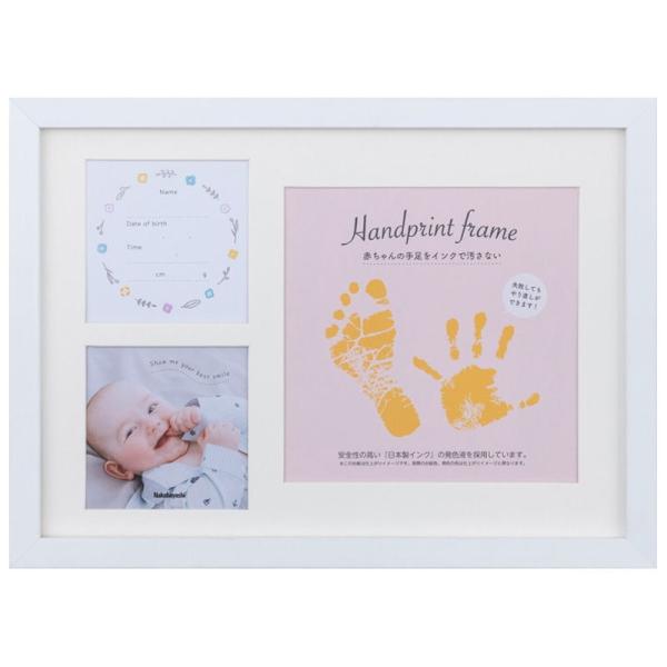 在庫状況：お取り寄せ/2024年09月 発売/※高温多湿の環境下でのご使用、保管はおやめください。湿度や水分の付着の影響により、手形が不明瞭になったり消えたりするおそれがあります。※お子様の手足のサイズによっては発色紙に手形足形が入り切らな...