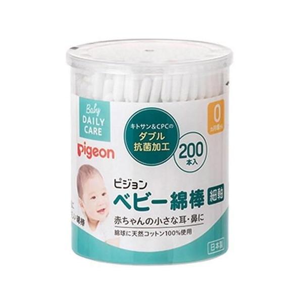 在庫状況：お取り寄せ/5日〜7日で出荷/※仕様やパッケージは、リニューアルなどの理由で変更になっている場合がございます。予めご了承下さい。◆赤ちゃんの小さな耳や鼻のための細軸綿棒です。◆耳・鼻などのお手入れにおすすめです。◆抗菌仕様です。【...
