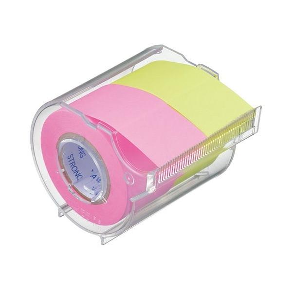 在庫状況：お取り寄せ/お届け：2〜3週間/◆パソコンなどにもピタッと貼れて、きれいにはがせる全面粘着剤付の(メモックロールテープ)。ご家庭で、職場で、アイデアに合わせてお使いください。◆いままでつきにくかったパソコンやホワイトボード、キャビ...