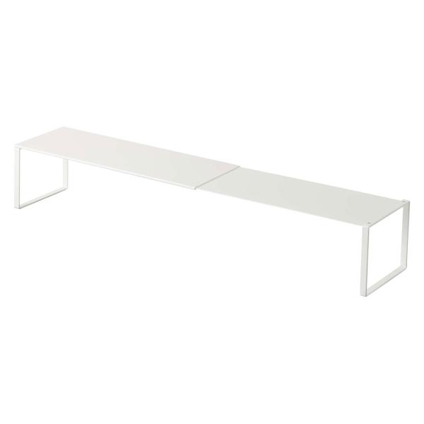 在庫状況：お取り寄せ/7日〜10日で出荷/◆下駄箱の中の収納力を倍にする伸縮シューズラック!◆伸縮できるから下駄箱のサイズに合わせて調整も自由自在！/[02572ヤマジツ]