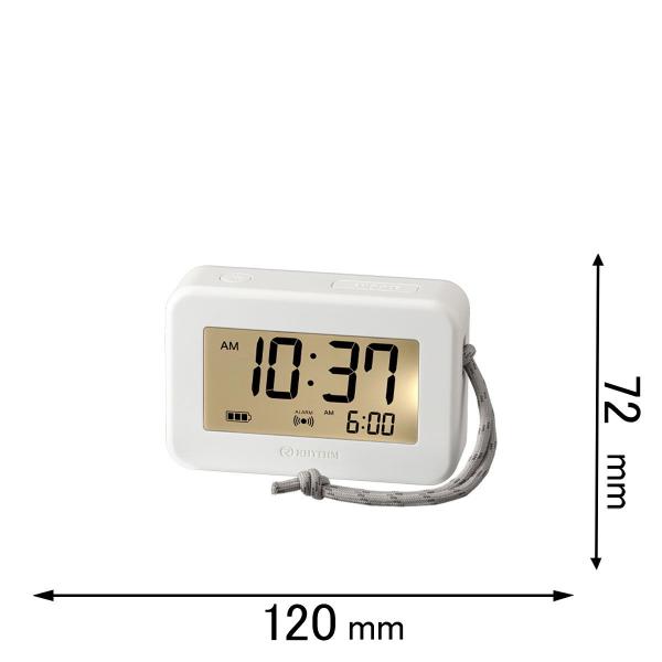 在庫状況：在庫あり/2025年01月 発売/◆インテリアに調和するデザインで、ライト付きのデジタル時計として使用可能。◆もしもの時は電源供給がなくてもあかりが灯る、災害時にも心強いランタンです。◆電子音アラーム　◆12(AM・PM)・24時...