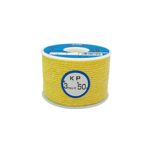 在庫状況：お取り寄せ/取引先在庫あり3日〜5日で出荷/◆強力なポリエチレンの特性を生かし作業性をアップさせる為にエステル糸を混ぜ、軽量・強力・作業性が良いロープです。◆一般作業等の各種結束。/[RK1ユタカメイク]