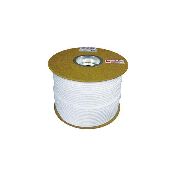 在庫状況：お取り寄せ/取引先在庫あり3日〜5日で出荷/◆強度は3つ打に比べ40％程度低下しますが、摩擦抵抗が少なく、ねじれにくいロープです。◆各種結束、テント・タープ用など。/[PRSX10ユタカメイク]