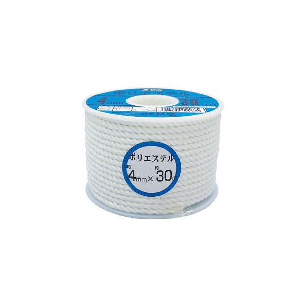 在庫状況：お取り寄せ/取引先在庫あり3日〜5日で出荷/◆酸・アルカリ・海水などに強く、耐候性に優れ摩擦にも非常に強く、強度に優れたロープです。◆各種結束、テント・タープ用など。/[RS2ユタカメイク]