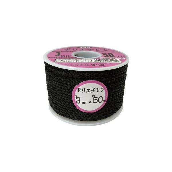 在庫状況：お取り寄せ/取引先在庫あり3日〜5日で出荷/◆軽量で水に強く、強力でショックにも強いロープです。◆ネット、農園芸、インテリアなど。/[RE14ユタカメイク]