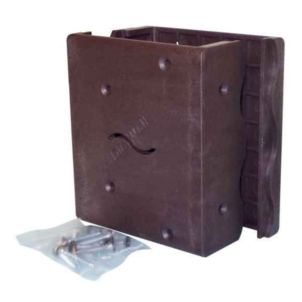 在庫状況：お取り寄せ/7日〜10日で出荷/※使用高さ目安3m以下◆木材を連結できる便利アイテム!◆持ち運びやすくカットした木材を、施工直前に連結できます。◆木材を包みこむ設計で、しっかり固定。/[DWCJDB]