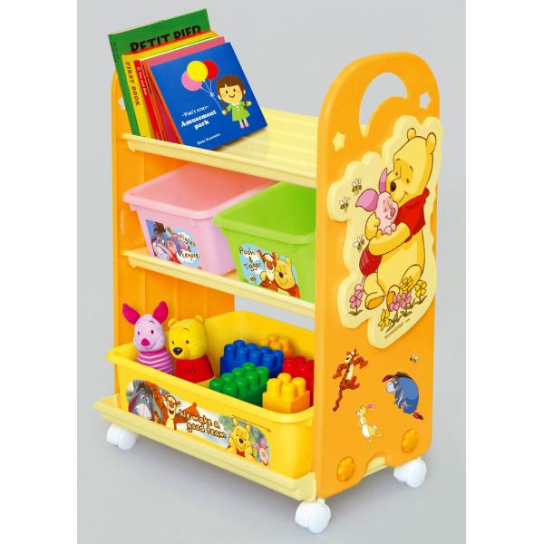 在庫状況：お取り寄せ/お届け：1〜2週間/※実際の商品の色と写真では、多少色合いが違って見える場合があります。※商品仕様及びカラーは予告なく変更することがあります。◆回転キャスターが4つ付いたワゴンタイプのおもちゃ箱です。◆簡単組み立て◆付...