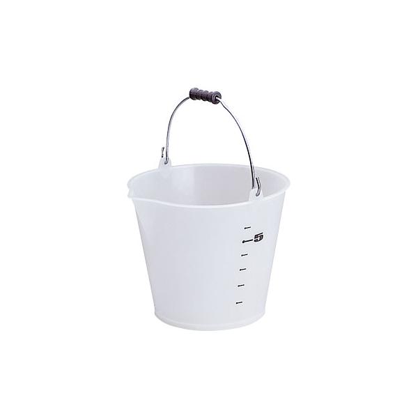 在庫状況：お取り寄せ/お届け：約2週間/※画像は代表画像を使用しております。実際のサイズと異なります。◆衝撃に強く、壊れにくい丈夫なバケツです。◆便利な容量メモリ付です。/[CE4480080]