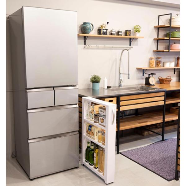 在庫状況：お取り寄せ/7日〜10日で出荷/◆高い収納力と丈夫な構造で(すき間)を無駄なく活用◆棚の高さは調整可能◆出し入れもスムーズのキャスター付き・組立：お客様組立/[TKBNWL100]