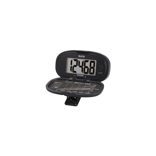 在庫状況：在庫僅少/2016年10月 発売/◆歩数のみを測定するシンプルな仕様◆大きく見やすい表示◆感度調整機能付き/[PD647BK]