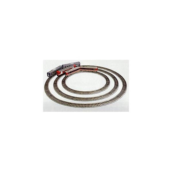 在庫状況：お取り寄せ/3日〜6日で出荷/※小半径線路につき走行できる車両が限定されます。走行させることができる車両はメーカーHP等でご確認願います。【ご注意】写真は、三つのレールの内の真ん中の組み立て完成品のレールがこの製品のイメージです。...