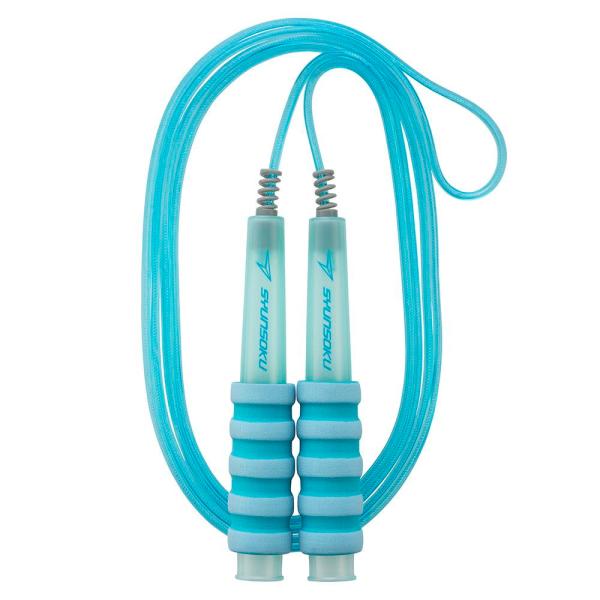 在庫状況：お取り寄せ/お届け：2〜3週間/◆グリップの凹凸が指にフィットして、しっかりにぎれる!◆バネ状の回転パーツがスムーズな回転を実現。◆半透明のカラーグリップにロープのネオンカラーが映える！/[103589]