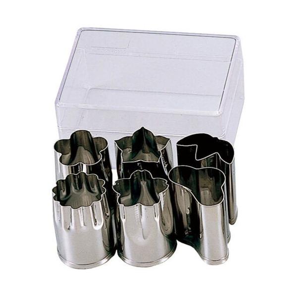 在庫状況：お取り寄せ/◆抜型で野菜を抜いてお鍋やカレーなど様々なお料理をお洒落に変身。◆ステンレス製ですので錆びにくく形崩れせずに抜け、とっても使いやすいです。◆料理だけでなくお菓子作りにも楽しく使えます。/[526タイガクラウン]