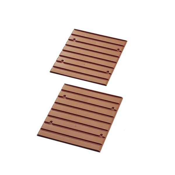 在庫状況：在庫あり/★プラスチック扉・木製扉との併用はできません●縦置きしたCBボックスにプラスチック引出し、バスケット、棚等を取付ける際に必要なレールボードです◆2枚1組◆カラー：ブラウン◆サイズ(約)：幅25.3×高さ27.2×厚さ0....