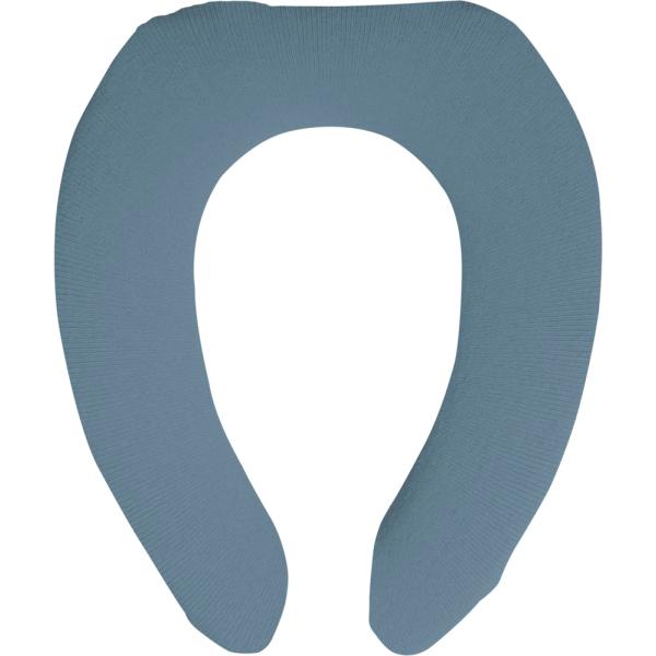 在庫状況：お取り寄せ/お届け：約2週間/◆北欧風のデザインと、柔らかな色味が可愛いトイレタリー◆U型専用の便座カバー◆柔らかく肌ざわりのいいアクリル糸を使用/[ナチユラルUガタベンザカバBL]