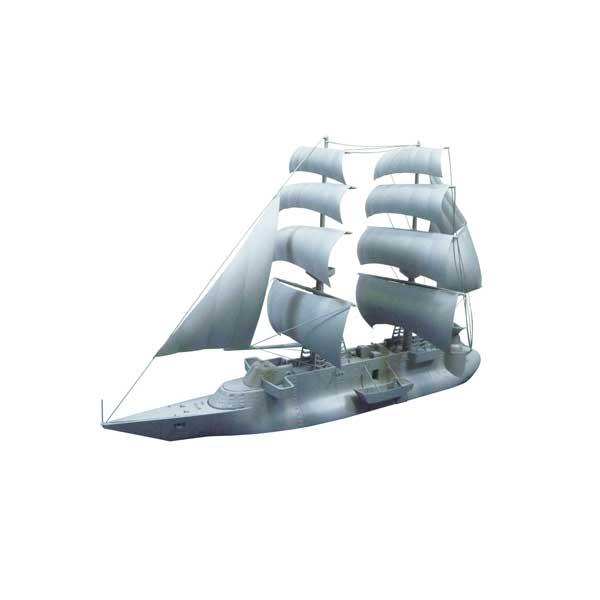 在庫状況：お取り寄せ/2022年10月 発売/※画像はイメージです。実際の商品とは異なる場合がございます。アオシマ 1/200 未来少年コナン No.3 バラクーダ号です。