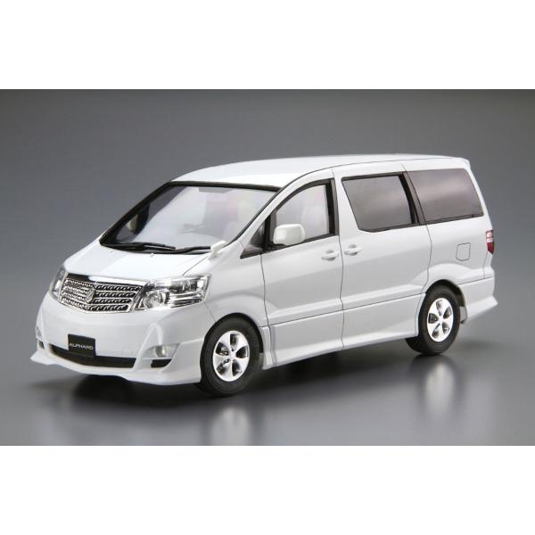 在庫状況：お取り寄せ/3日〜6日で出荷/2021年04月 発売/※画像はイメージです。実際の商品とは異なる場合がございます。アオシマ 1/24 ザ・モデルカー No.113 トヨタ NH10W アルファードG/V MS/AS '05です。