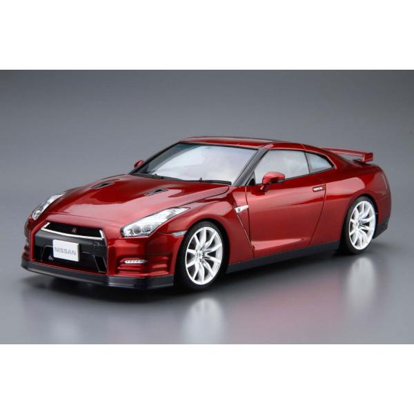 在庫状況：お取り寄せ/3日〜6日で出荷/2021年11月 発売/※画像はイメージです。実際の商品とは異なる場合がございます。アオシマ 1/24 ザ・モデルカー No.3 ニッサン R35 GT-R ピュアエディション'14です。