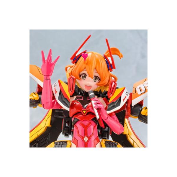 在庫状況：お取り寄せ/2024年08月 発売/※画像はイメージです。実際の商品とは異なる場合がございます。※透明台座は付属しませんアオシマ NONスケール V.F.G. マクロスΔ VF-31J ジークフリード フレイア・ヴィオン です。