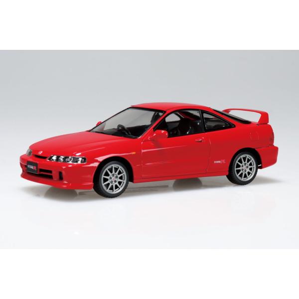 在庫状況：在庫あり/2025年12月 発売/※画像はイメージです。実際の商品とは異なる場合がございます。アオシマ 1/32 楽プラ スナップキット No.22-MR ホンダ DC2インテグラ タイプR(ミラノレッド)です。