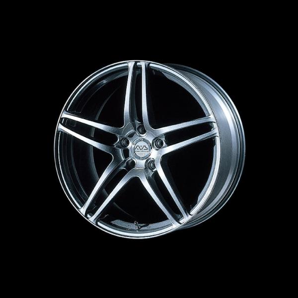 在庫状況：お取り寄せ/2025年10月 発売/※画像はイメージです。実際の商品とは異なる場合がございます。アオシマ 1/24 ザ・チューンドパーツ No.112 AVS MODEL5 18インチ です。