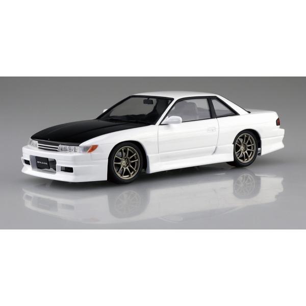 在庫状況：在庫僅少/2026年02月 発売/※画像はイメージです。実際の商品とは異なる場合がございます。アオシマ 1/24 ザ・チューンドカー No.87 PS13 シルビア '91 エアロカスタム (ニッサン) です。
