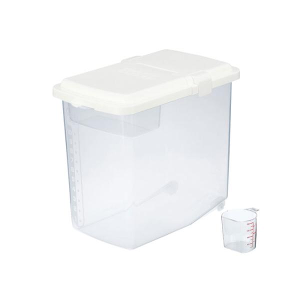 在庫状況：お取り寄せ/お届け：約2週間/※画像はイメージです。◆残ったお米は分けて収納したい。◆残ったお米を収納するスライドポケット付き。◆スライドポケットは奥にスライドできるので邪魔になりません。/[1251イノマタ]