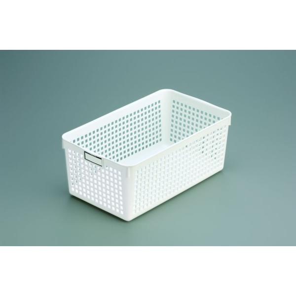 在庫状況：お取り寄せ/7日〜10日で出荷/※画像はイメージです。◆高い位置の棚でも一目瞭然。◆高さのある、壁面書棚に置かれた収納物もインデックス表記ですぐわかる。◆サイズバリエーションも充実したネームバスケットを使って収納上手に。/[458...