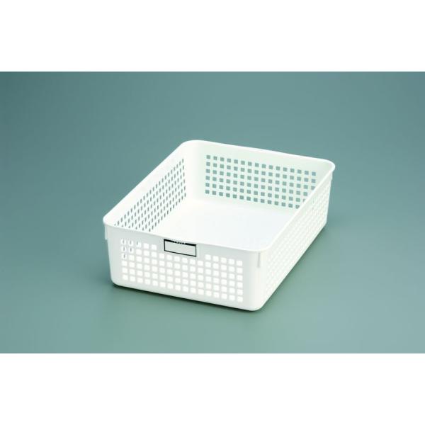 在庫状況：お取り寄せ/7日〜10日で出荷/※画像はイメージです。◆高い位置の棚でも一目瞭然。◆高さのある、壁面書棚に置かれた収納物もインデックス表記ですぐわかる。◆サイズバリエーションも充実したネームバスケットを使って収納上手に。/[458...