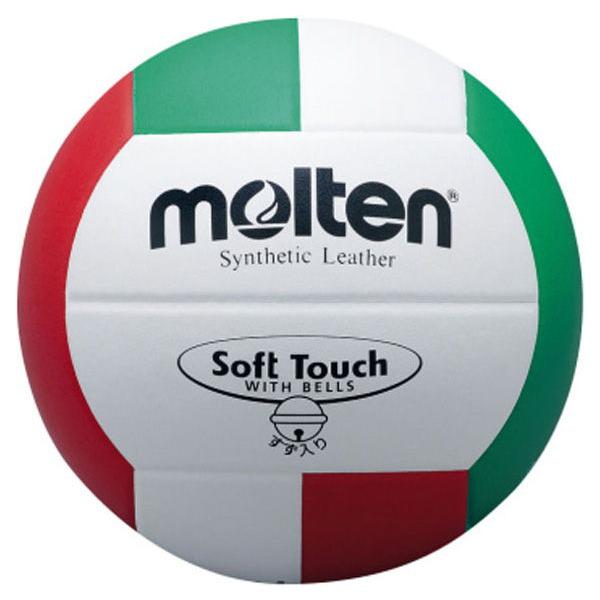 在庫状況：お取り寄せ/3日〜8日で出荷/※製品の品質保持のため、空気が入っていない状態で発送する場合があります。空気を入れてご使用ください。◆モルテン ソフトタッチ鈴入りボール◆鈴5個入り/[MTV4SLBL]