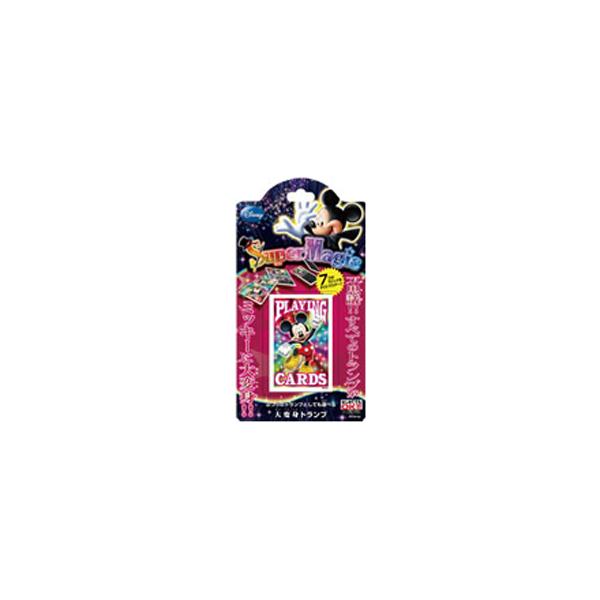 在庫状況：お取り寄せ/2012年08月 発売/※画像はイメージです。実際の商品とは異なる場合がございます。不思議! ! すべてのトランプがミッキーに大変身! ! ふつうのトランプとしても遊べる 大変身トランプです。
