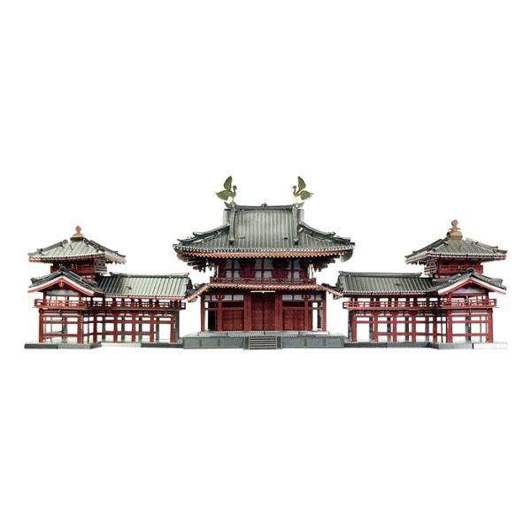 在庫状況：お取り寄せ/◆/2023年12月 発売/※画像はイメージです。実際の商品とは異なる場合がございます。メタリックナノパズル　平等院鳳凰堂です。