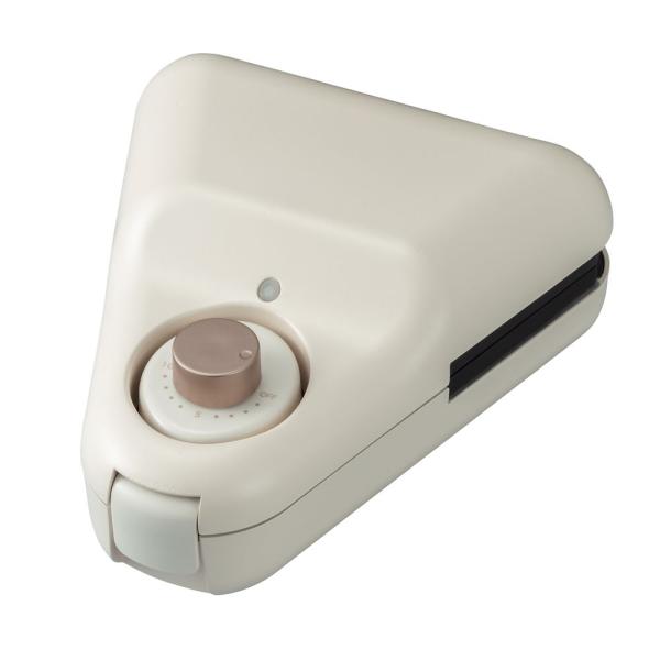 在庫状況：在庫僅少/◆食パン1枚で三角と四角が焼ける◆プレート取り外し水洗い可能◆タイマーつき/[BMHS96VY]